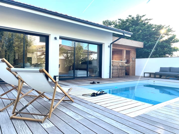 Superbe Maison Plage De La Hume à Pied - Bassin d’Arcachon