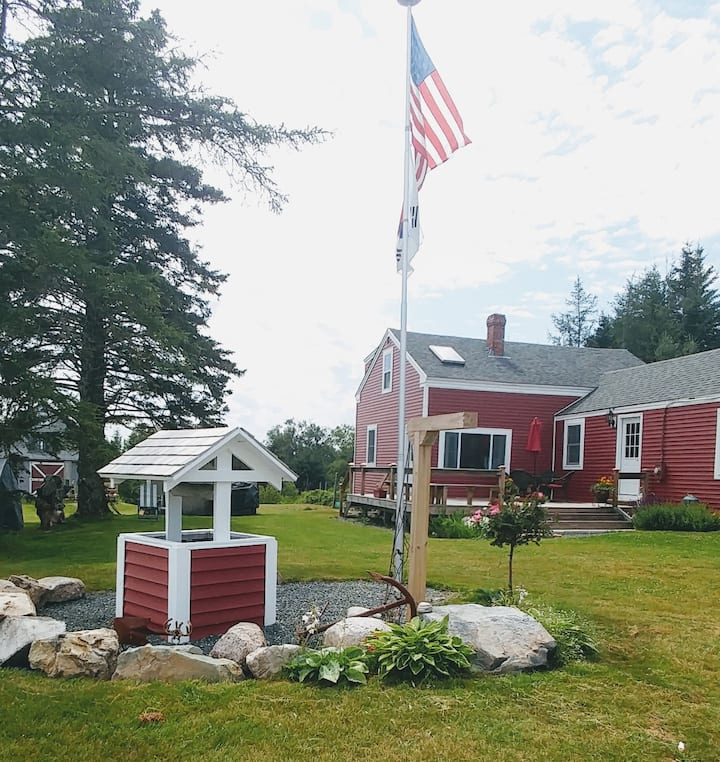 "The Red House" Island Adventure For 6 Oceanfront - Acadia National Park