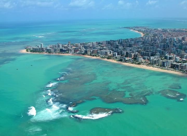 Apt Na Pta Verde, 7min Caminhando P/ Lopana! - Maceió
