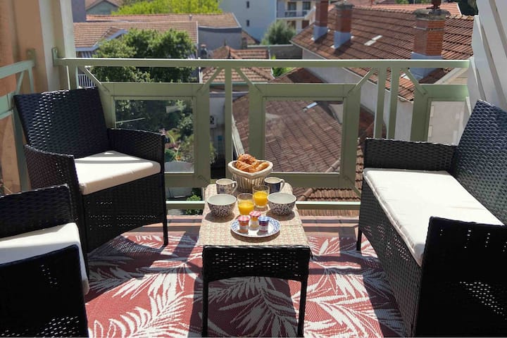 Appartement Centre Ville Et Bord De Mer -Terrasses - Arcachón
