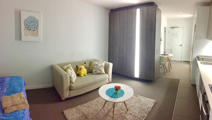 Furnished Cute Studio On Spencer St! Opp Skybus - Melbourne
