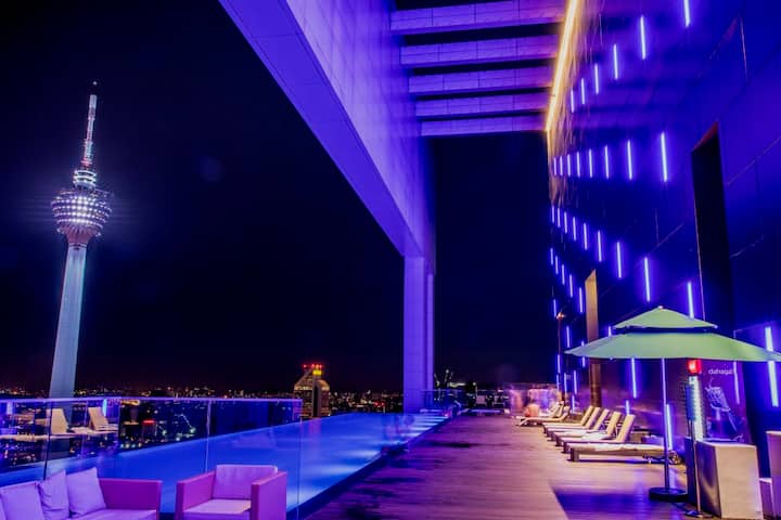 Serenity 2br+2bth Suite Kl City 吉隆坡网红民宿2房2浴套房 - Bukit Bintang