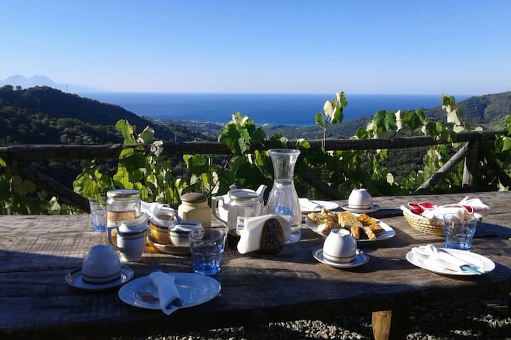 Exclusive Eco-b&b With Sea View In Cilento - Sapri