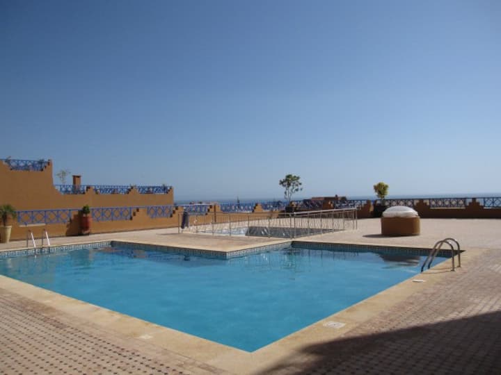 Appartement Résidence Standing  Piscines Vue Mer - Marruecos