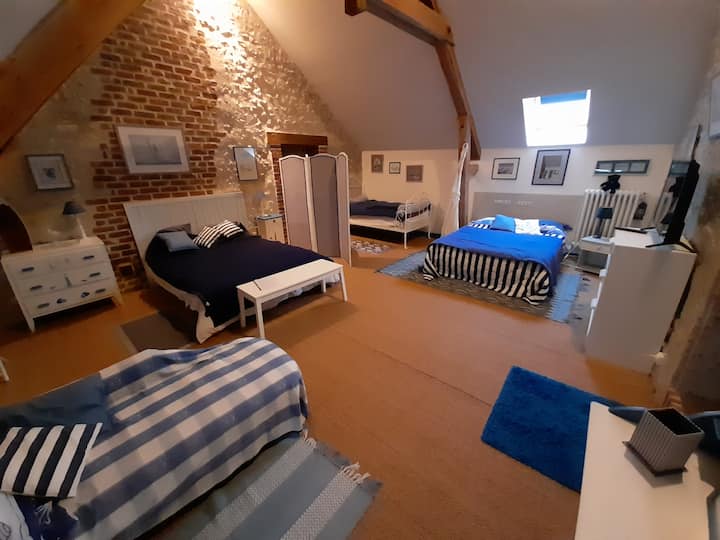 Logement  Familiales 11 Pers - Château-Renault