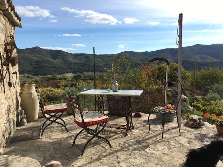 Romantisches Steinhaus Am Weinfeld & Freien Blick - Bédarieux