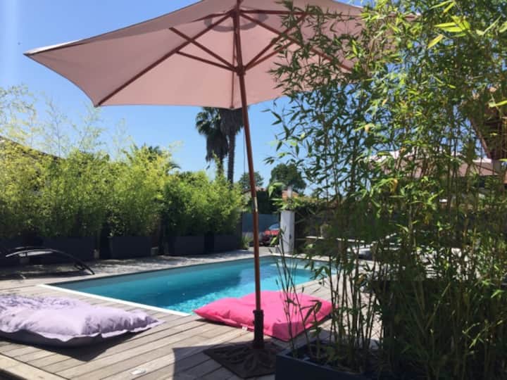 Maison Anglet Avec Piscine Chauffée (10 Pers) - Anglet