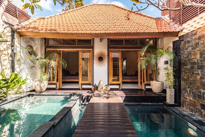 Promo Deal* Unique Hidden Gem 2bd Villa W/pvt.pool - Denpasar
