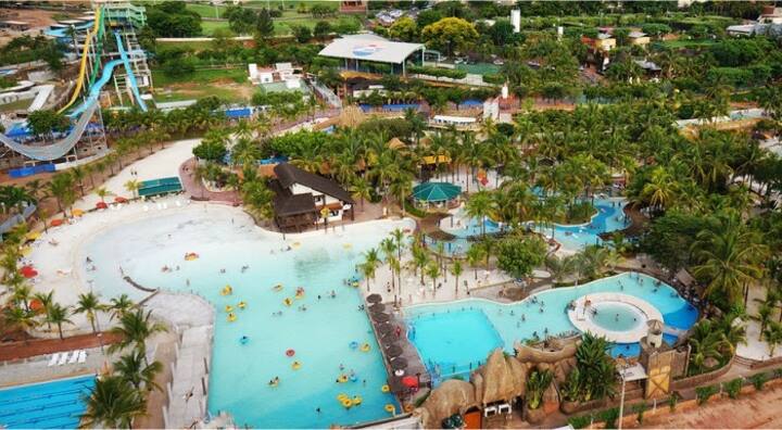 Olimpia Park Resort-apto. Privativo Com 6 Lugares - Olímpia