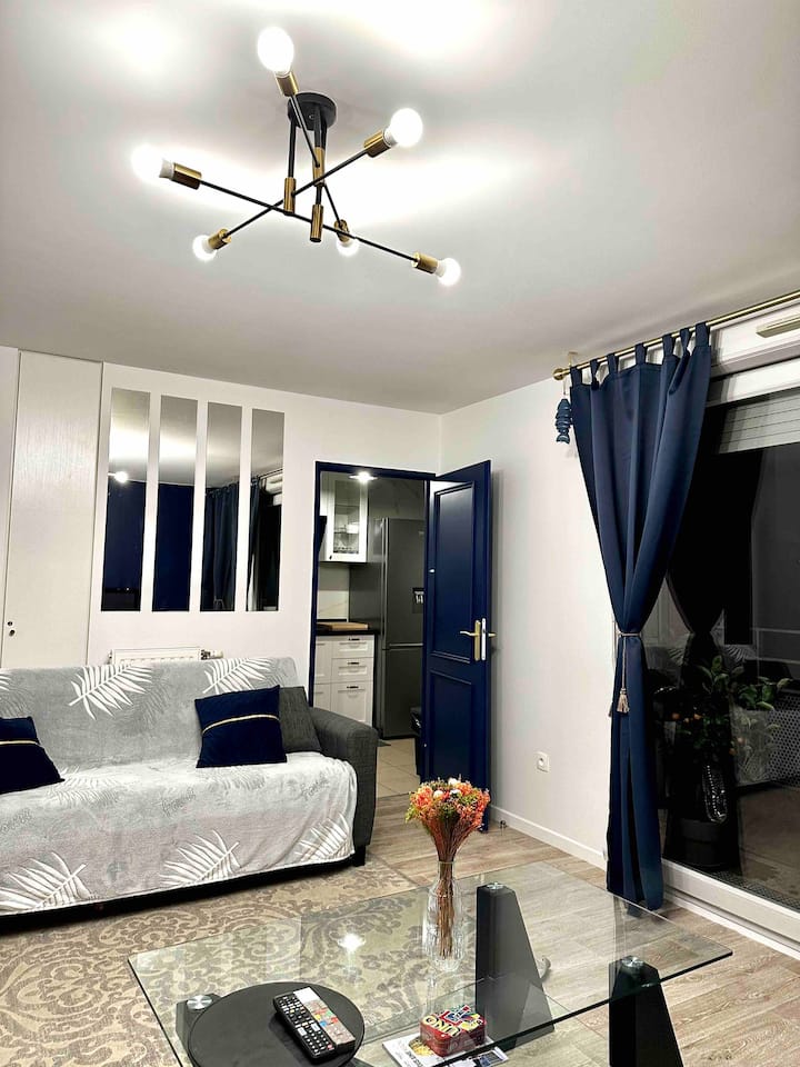 Cosy Appart Avec Balcon/parking Proche Transport - Saint-Denis, France