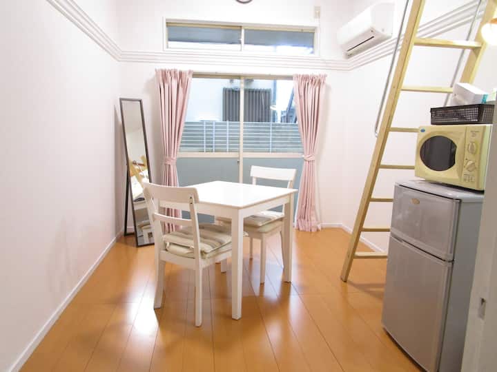 Private Bath & Kitchen Room Wi-fi/bike Rental A105 - Shiki