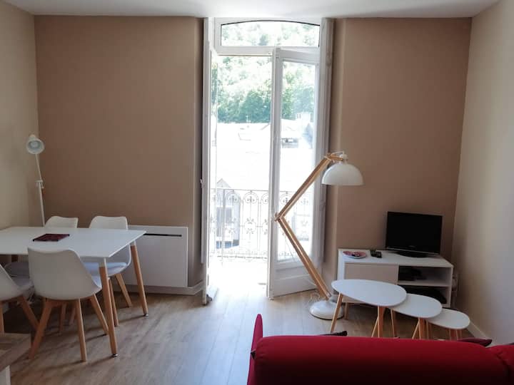 Grand Studio Cabine Plein Centre Grand Confort - Cauterets