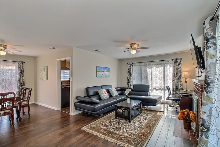 Super  4br/2ba/private/comfy/quiet/convenient - San José, CA
