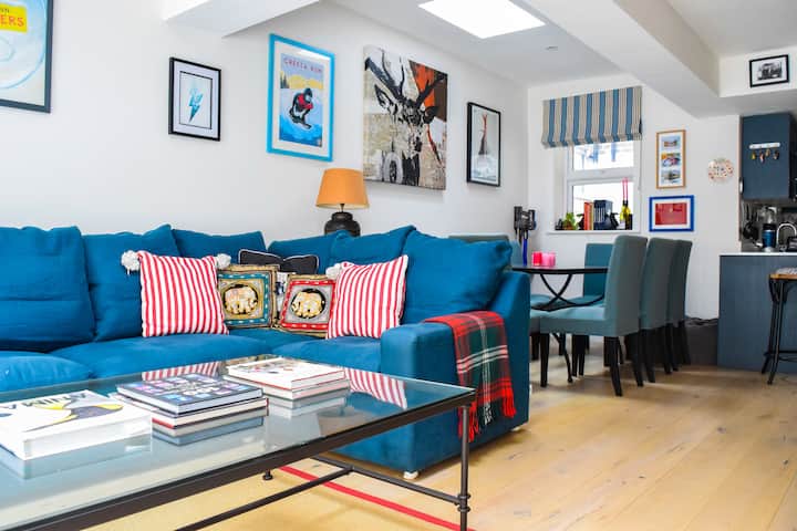 Stylish 2 Bed Flat In Fulham - 3 Mins From Tube - Earls Court