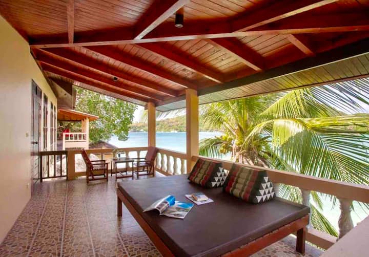 Family Ocean View Bungalow At Taa Toh Beach - Ko Tao