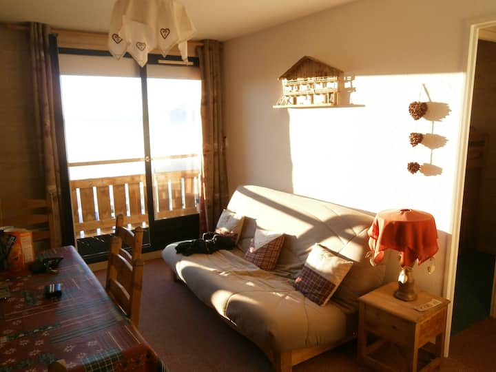 Appart Prapoutel 7 Laux Ski-montagne Balcon Sud - Les 7 Laux