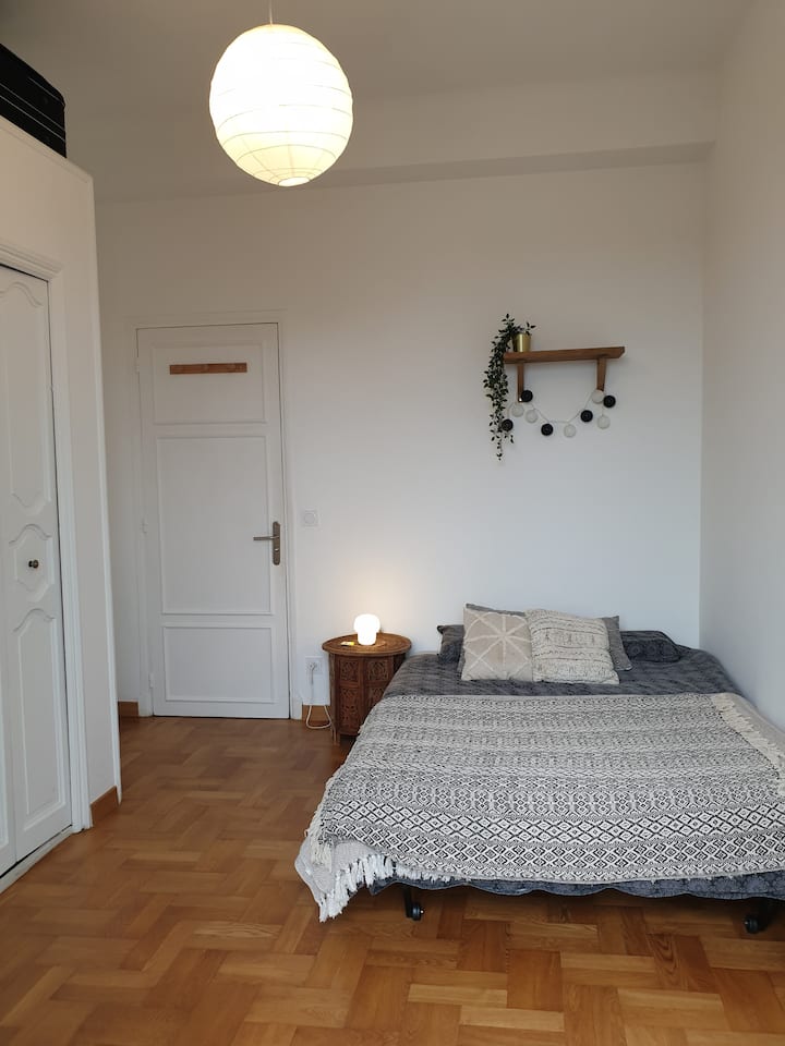 Chambre Privée Lit 2 Personnes Proche Mer/aéroport - Cagnes-sur-Mer