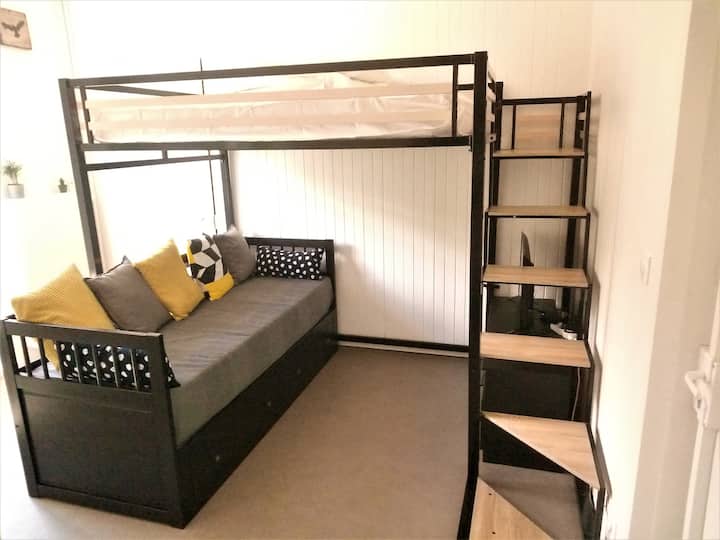 Studio 203 à Uriage Face Au Parc Et Aux Thermes - Chamrousse