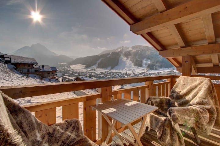 Spacious Apartment Tamarack With Stunning Views - Les Gets