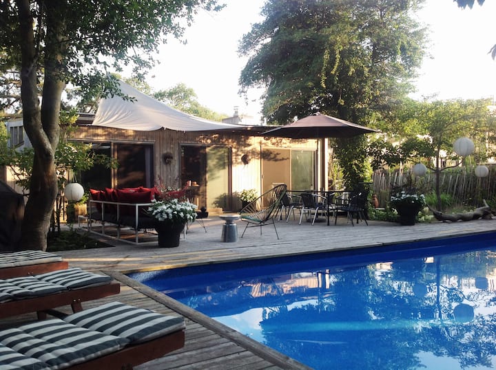 Stylish Private Mid Century Modern 3 Bedroom House - Fire Island, NY