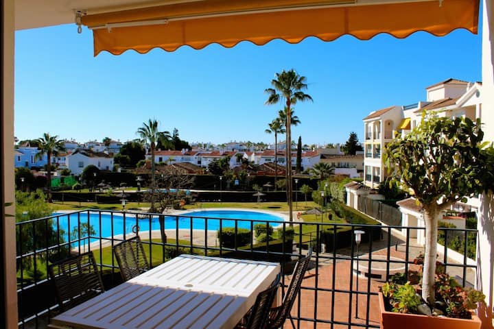 Great Located Apt. With Pool View! - Marbella