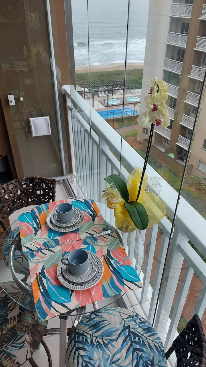 Apartamento Pé Na Areia De Frente Para O Mar. - Barra Velha