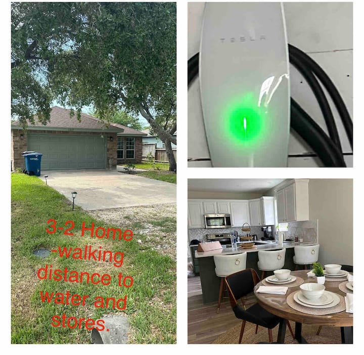 3-2 + Massage Bed+ Treadmill:7 Guest! - 코퍼스크리스티