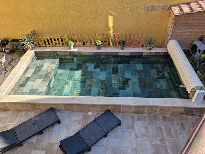 Maison Bourgeoise Avec Piscine 7 Pers - Béziers