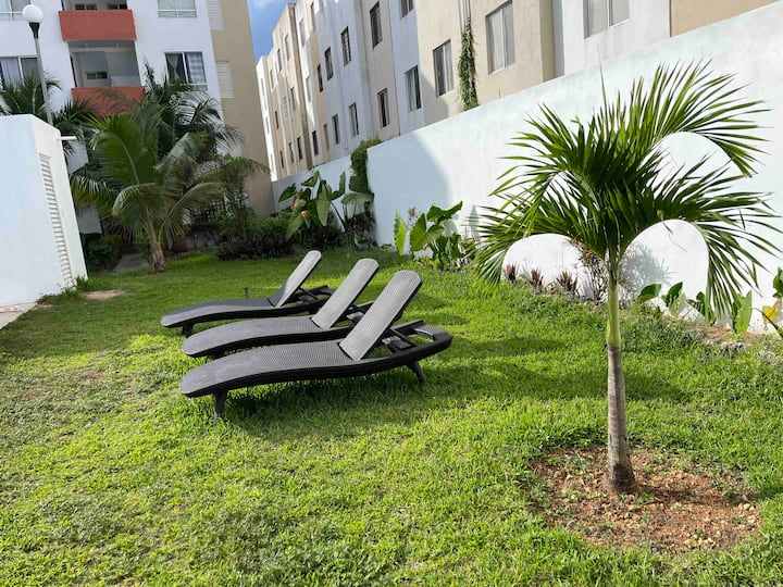 Depto. Jl Privada Con Alberca A 15 Min De La Playa - Playa del Carmen