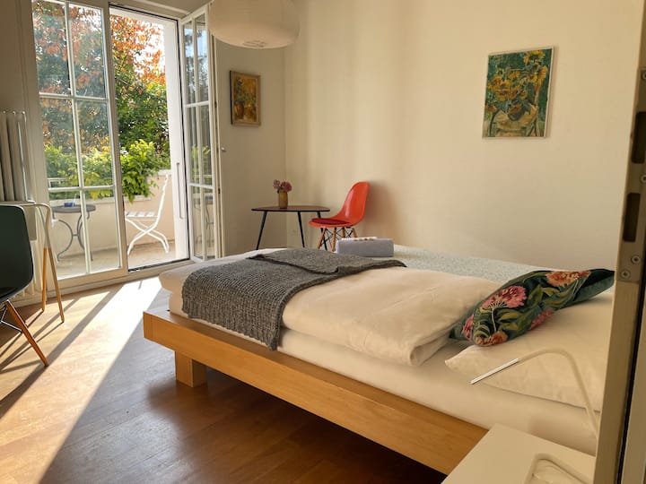 Zimmer Mit Balkon Im "Au Jardin" - Solothurn