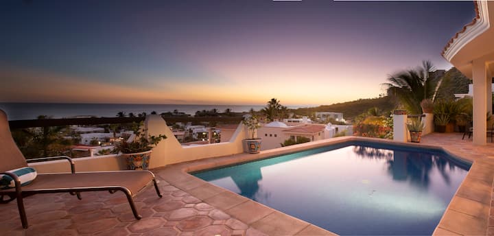 Ocean View 4br Mexican Chic Villa-steps To Beach - Cabo San Lucas
