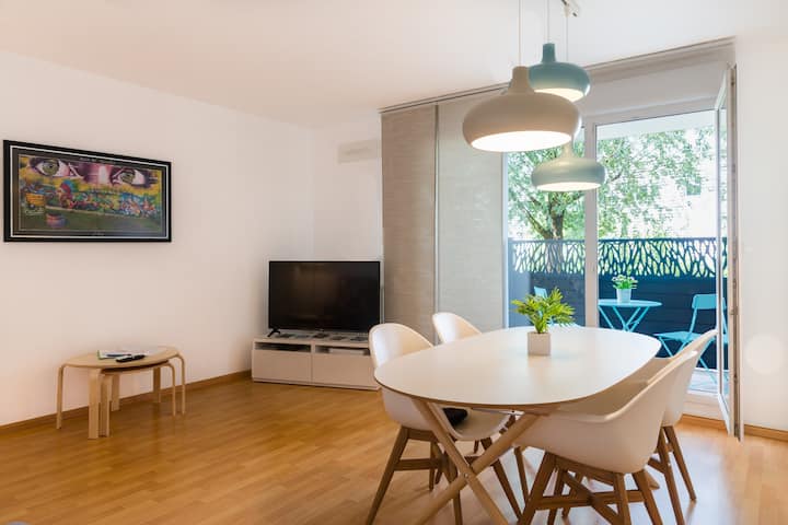 Chez Yann☀️ [Parking & Terrasse] 50m2 Proche Centre - Husseren-les-Châteaux