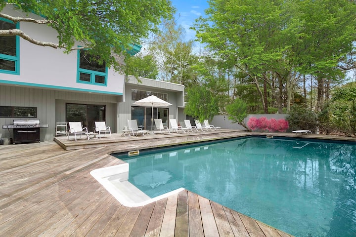 East Hampton Beach House W/ Pool - Sagaponack