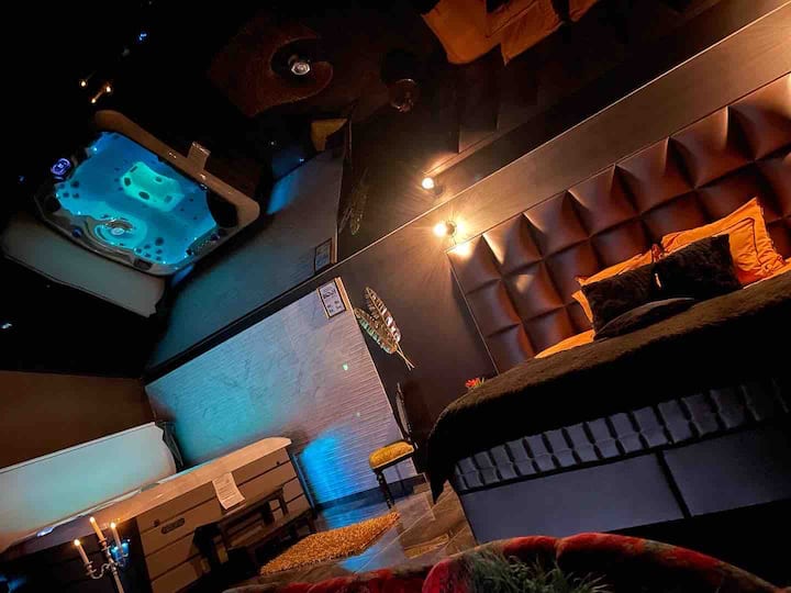 « La Black Room » Suite De Charme - Waremme