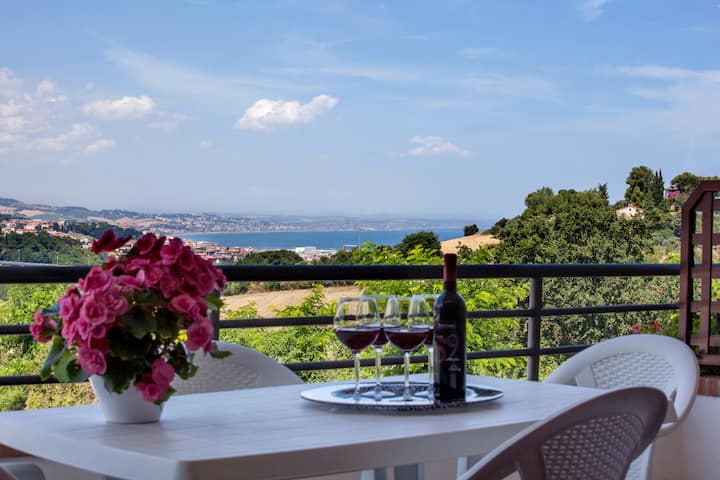 Appartement Avec Vue Sur La Mer, Terrasse, Relax - Ancona