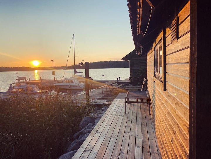 Two Cosy Cabins In Private Cove - Dalarö