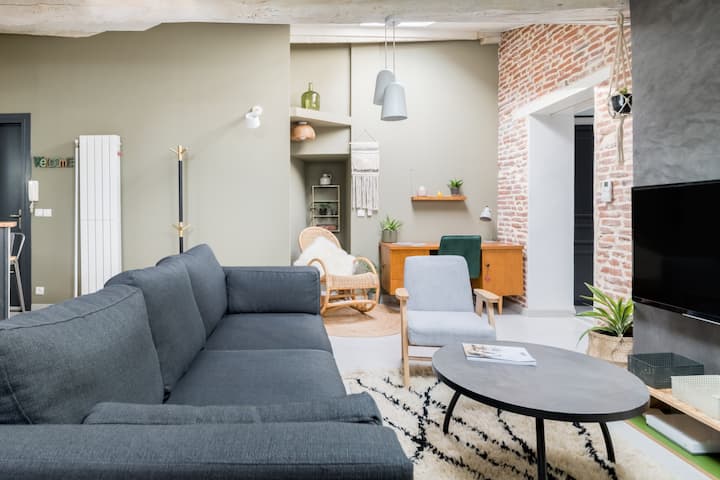 Hyper Centre Grand Appartement 2 Chambres Au Calme - Toulouse