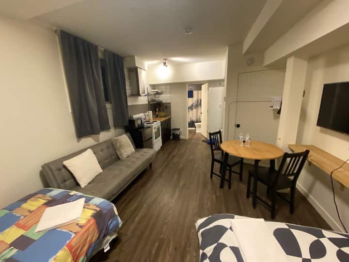 Cozy Studio Dt Private Bh & Kctn - Edmonton