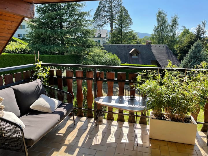 Cabane Entre Lac Et Montagnes - Golf & Parapente - Talloires-Montmin