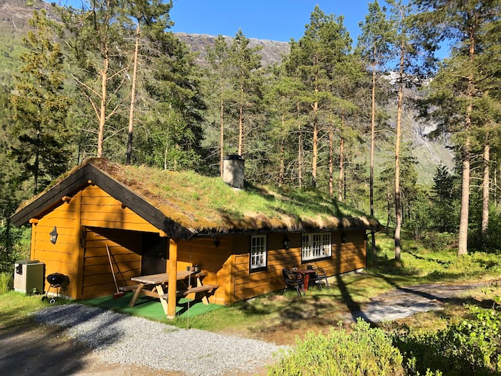 Koselig Tømmerhytte I Naturskjønne Omgivelser - Fiordo de Geiranger