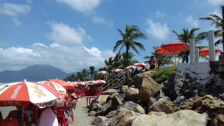 Casa Temporada Em Peruíbe, 3 Quartos. - Peruíbe