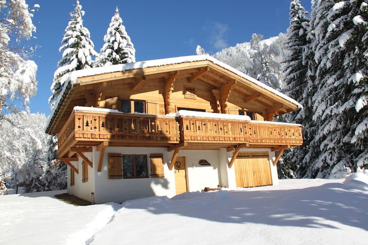 Chalet Argentière (Chamonix),
Vue. Ski/randonnée - Chamonix
