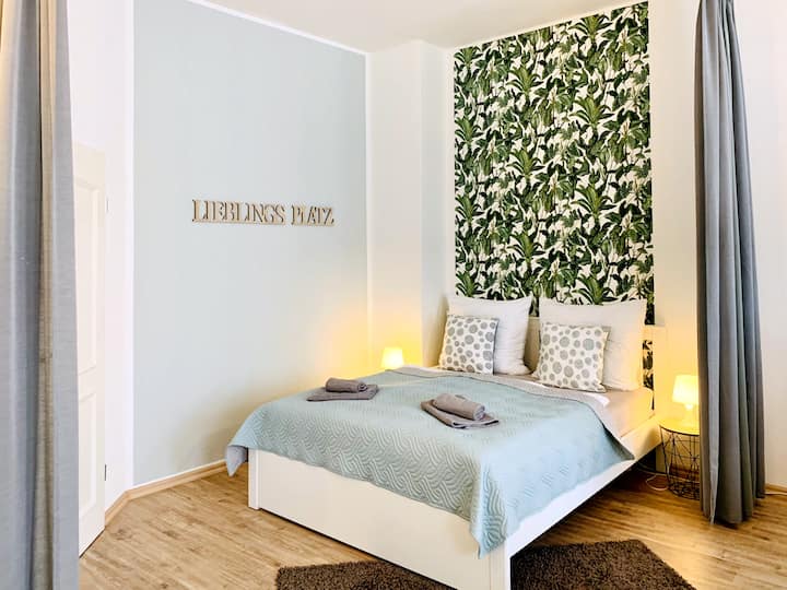Zentrumsnahe Wohnung Mit Ruhigem Balkon - "Arthur" - Leipzig