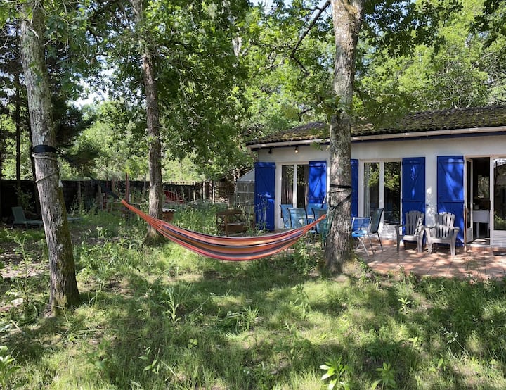 La Petite Maison Du Portail Bleu - Lacanau