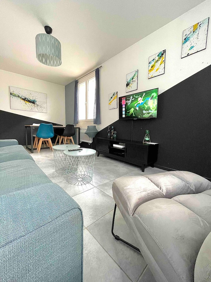 Art Et Confort Parking Privé + 2 Chambres Terrasse - Aquitaine