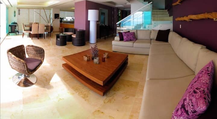 Special Price Luxurious 5br Ocean Front Penthouse - Puerto Vallarta