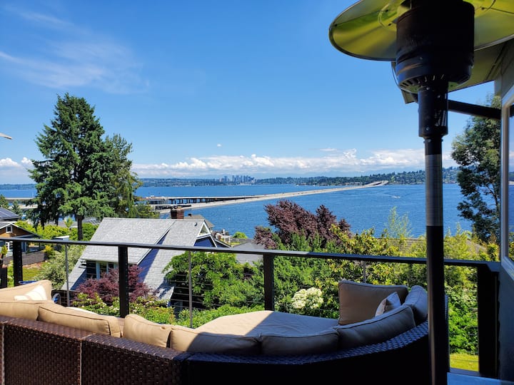 Seattle Retreat W/panoramic Lake And Mt Views - Seattle, WA