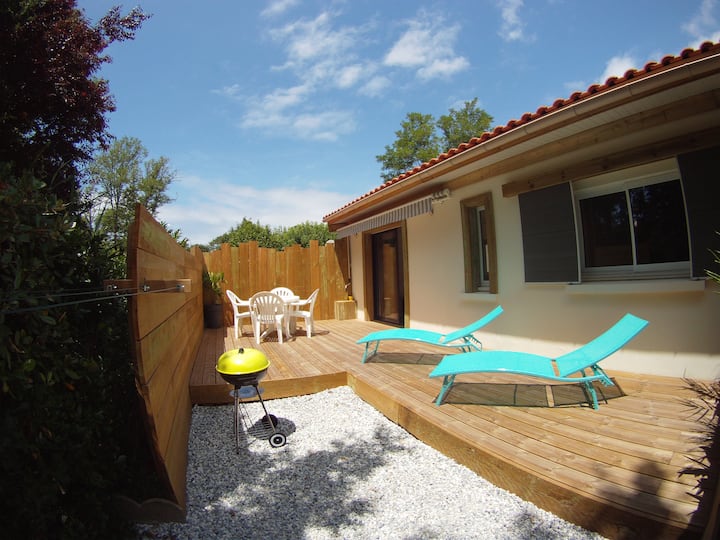 Appartement N°1 De Charme Avec Terrasse Plein Sud - Messanges