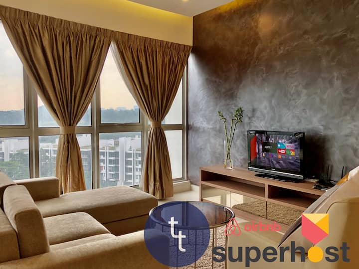 【Sanitized】kl Tower ,Sunset View 2br/infinity Pool - Sentul