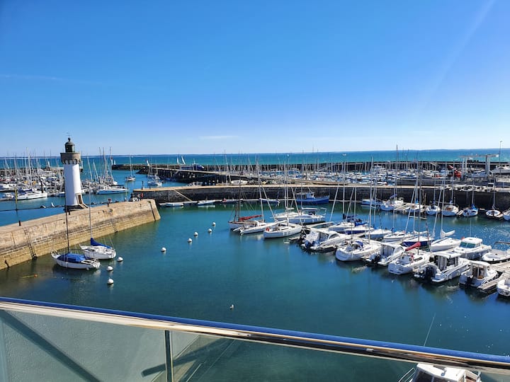 Appartement Soigné, Vue Panoramique Sur La Mer - Quiberon